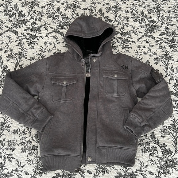 Fox | Jackets & Coats | Fur Lined Fox Racing Sasquatch Coat Jacket ...